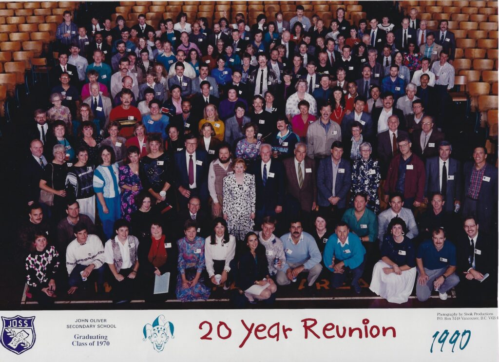 John Oliver 1970 Grad Reunions