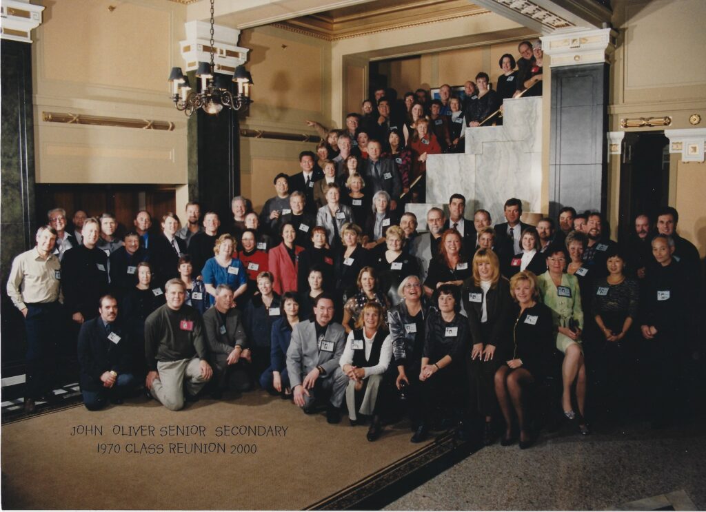 John Oliver 1970 Grad Reunions