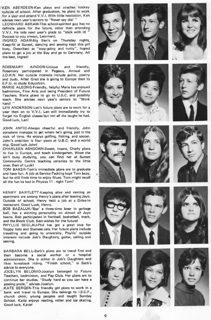 John Oliver 1970 Grad Reunions